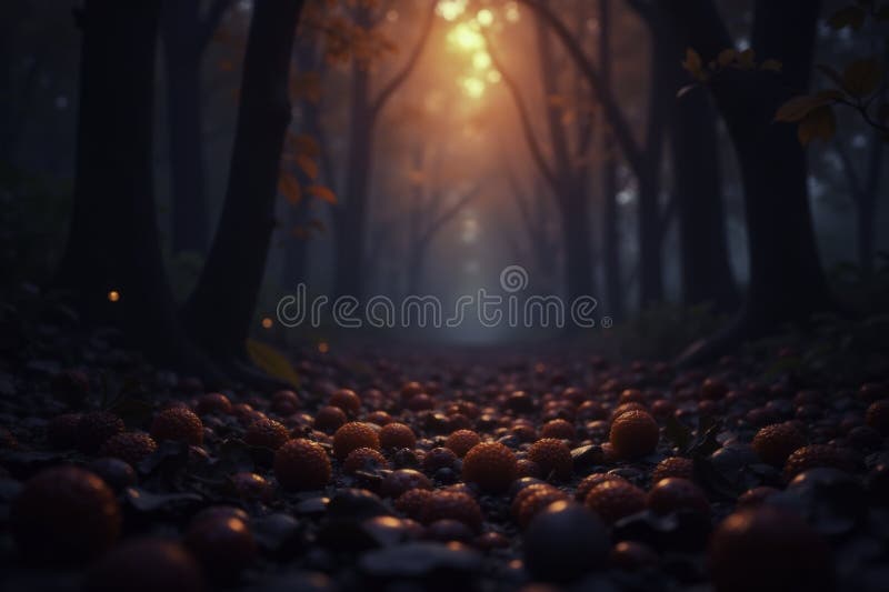 Forest Light High Fidelity Vector Illustration Stock Illustrations – 13 ...