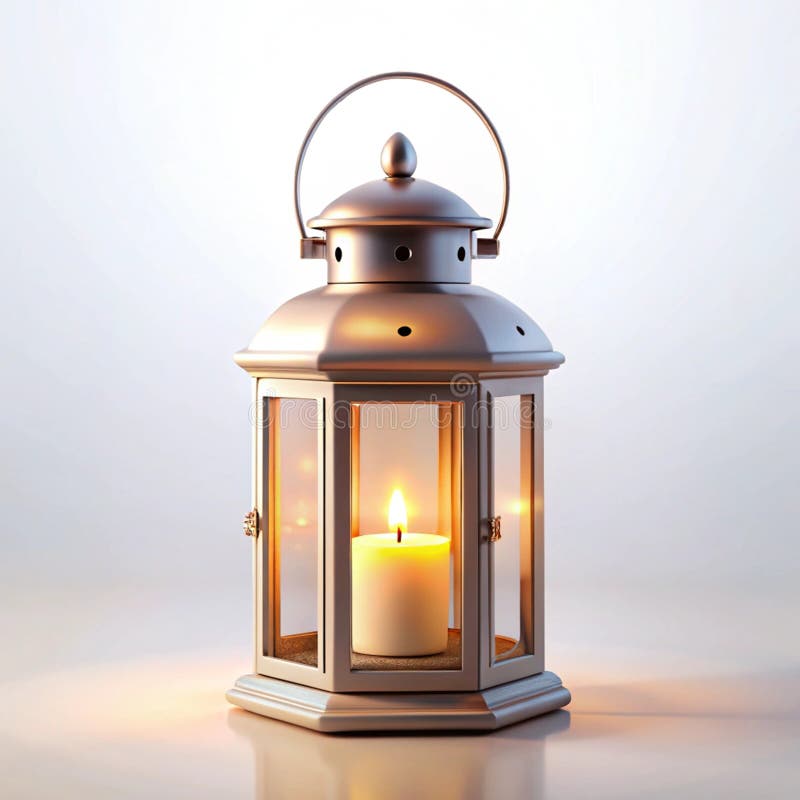 Softly Glowing Lantern stock illustration. Illustration of lantern ...