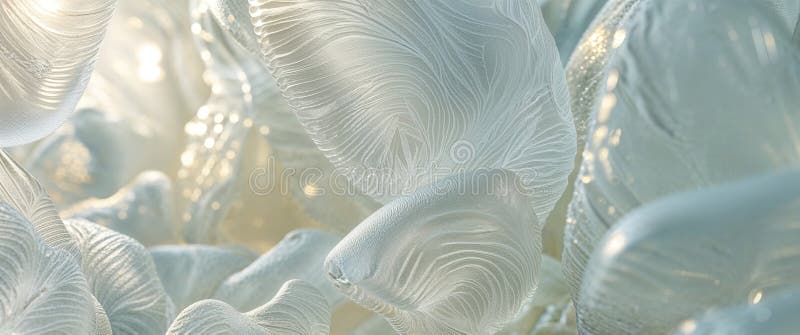 Softly Illuminated Glass Formations Create a Captivating Display of ...