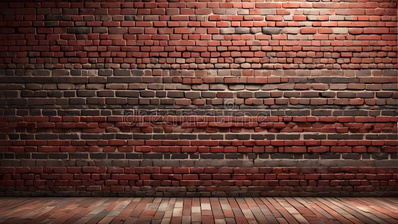 Softly Lit Brick Wall Background Providing a Warm and Textured Surface ...