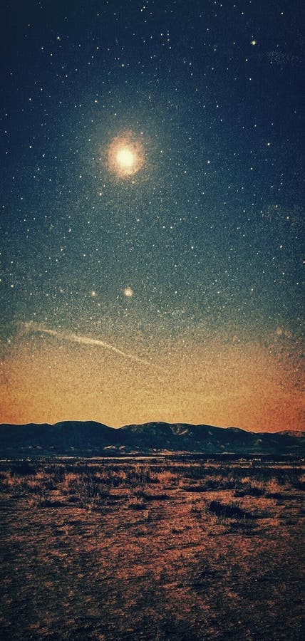 A Softly Textured Dark Sky with Minimal Star Patterns and Distant ...