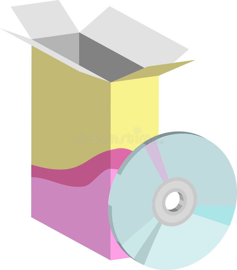 Software Package Install Stock Illustrations – 167 Software Package ...
