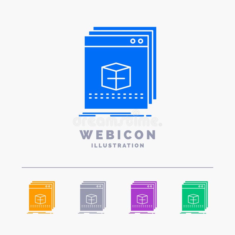 Color Program Management Icon Stock Illustrations – 712 Color Program ...