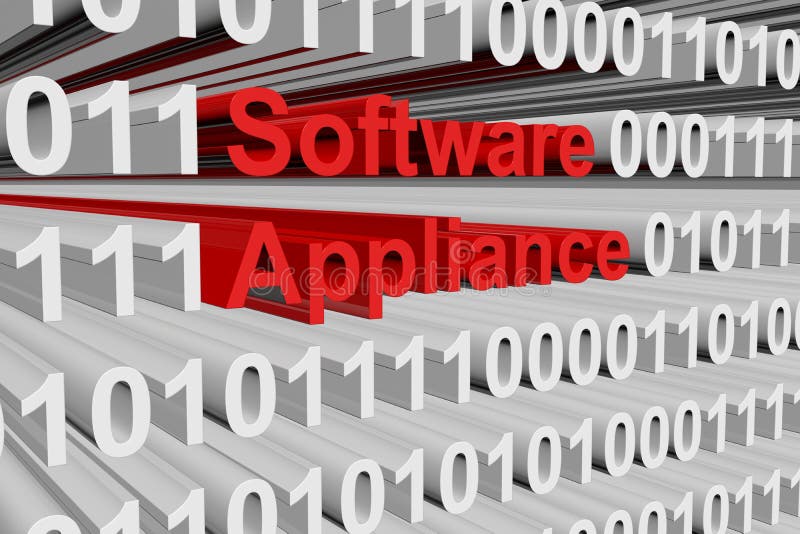 Software appliance stock illustration. Illustration of online - 91900463