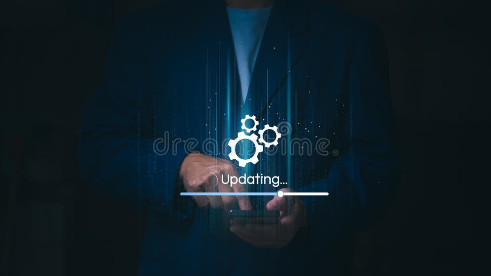Software and Application Upgrade Technology Concept To Prevent Vulnerabilities with System ...