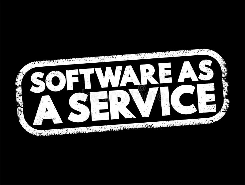 Software As a Service is a Software Licensing and Delivery Model, Text ...
