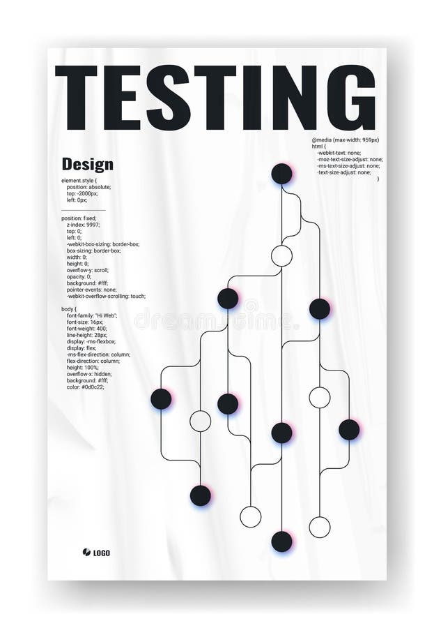 Software Black and White Poster Stock Vector - Illustration of internet ...