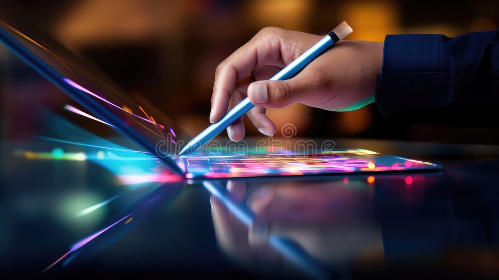 Software Blur Computer Business Stock Illustration - Illustration of ...