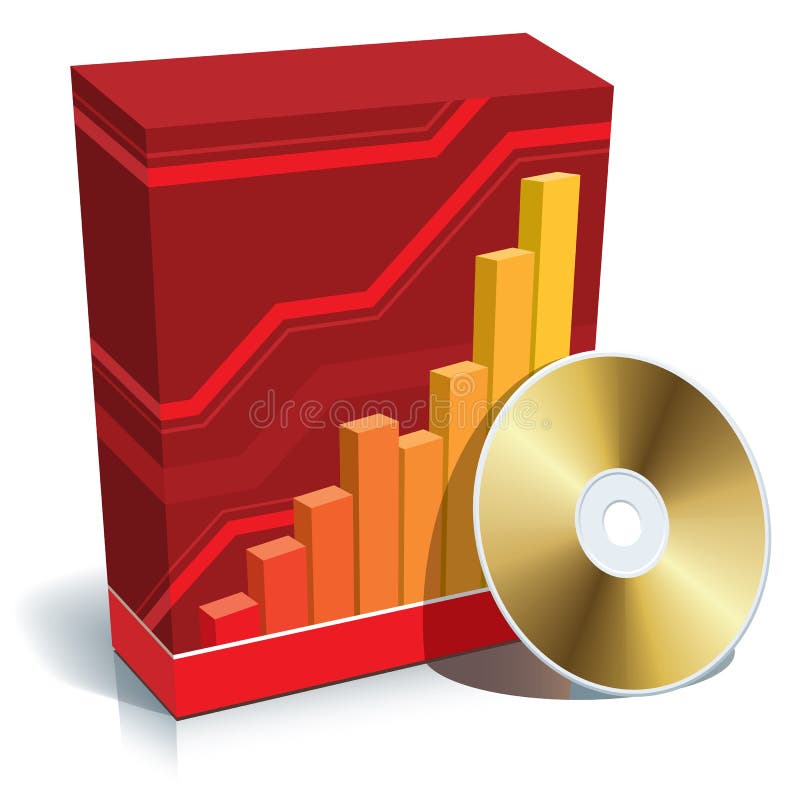 Blank software boxes stock vector. Illustration of blank - 3628845