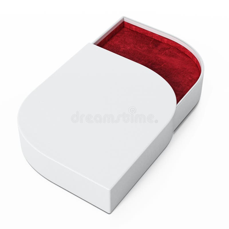 Software Box with Open Cover Isolated on White Background. 3D ...