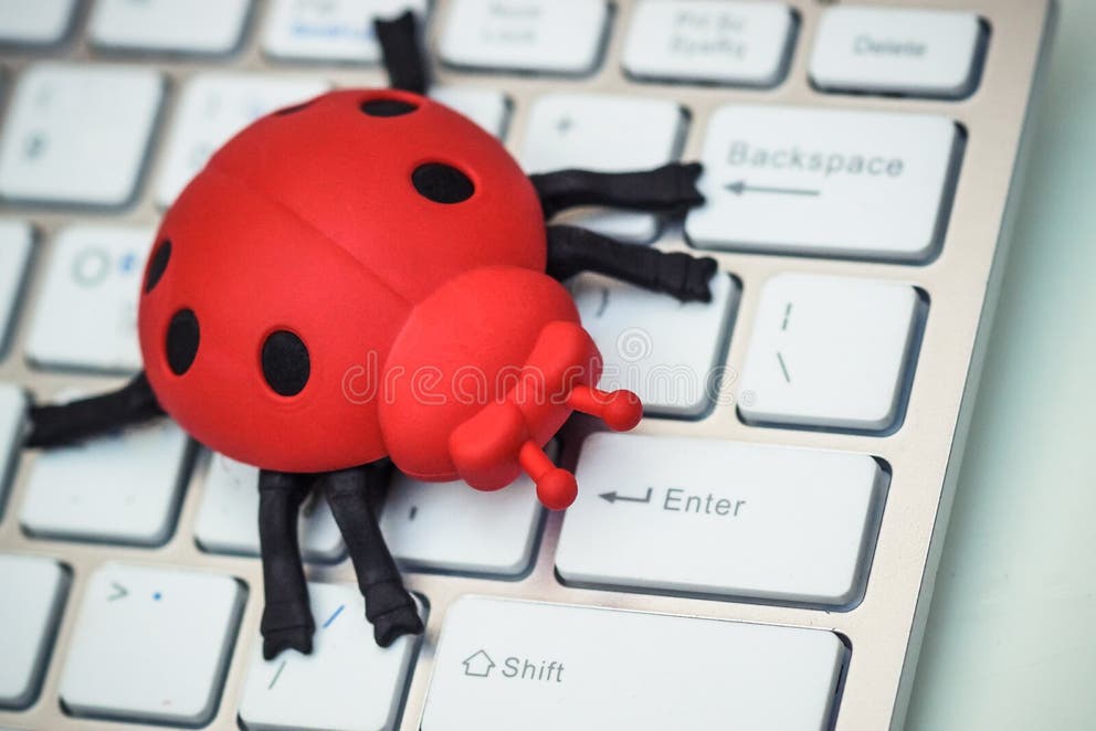 Software bug stock photo. Image of data, countermeasure - 103096290