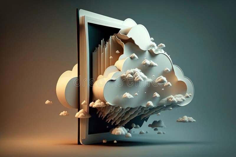 Software Cloud Technology, Data Center Concept. Modern Cloud ...