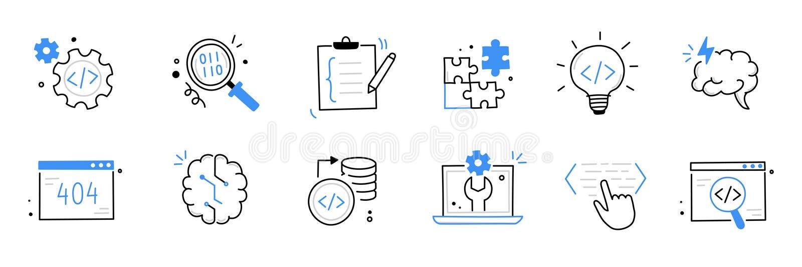 Software Engineer Doodle Stock Illustrations – 244 Software Engineer ...