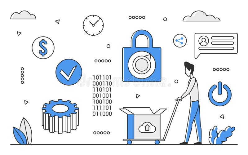 Software Code Testing Stock Vector Illustration Of Programming 254821316
