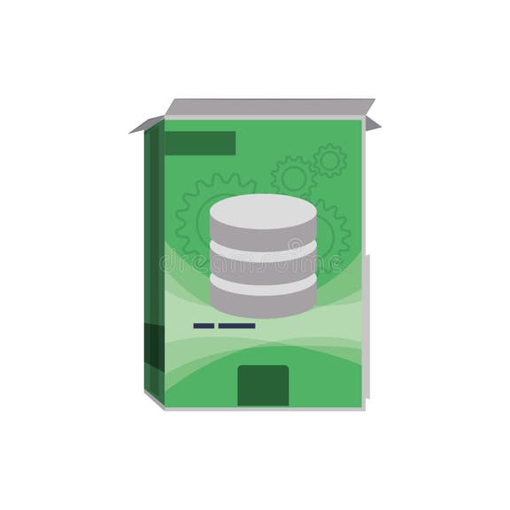 Software computer box stock illustration. Illustration of code - 88194059