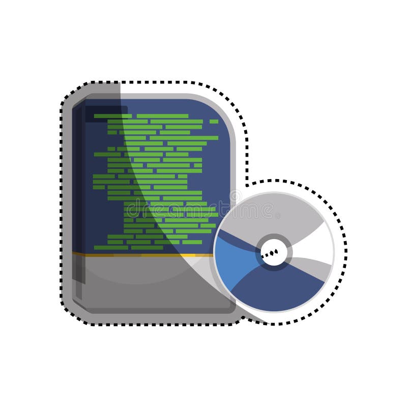 Software computer box stock illustration. Illustration of development ...