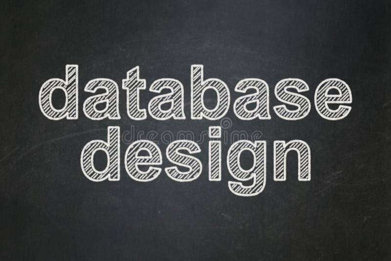 Database design stock illustration. Illustration of knowledge - 12358012