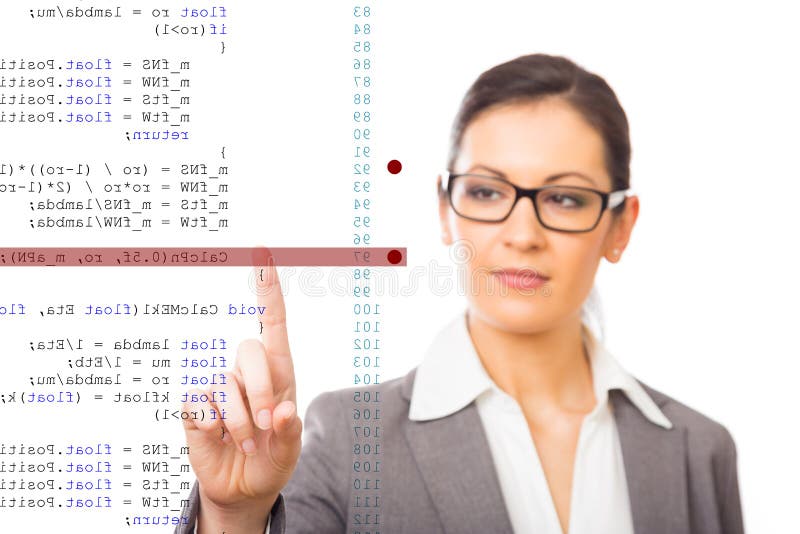 Software Debugging stock photo. Image of white, expertise - 84018192