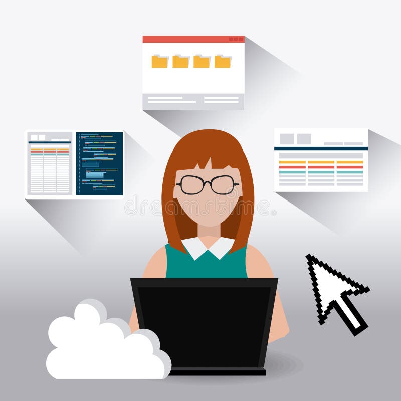 Software design. stock illustration. Illustration of development - 62258081