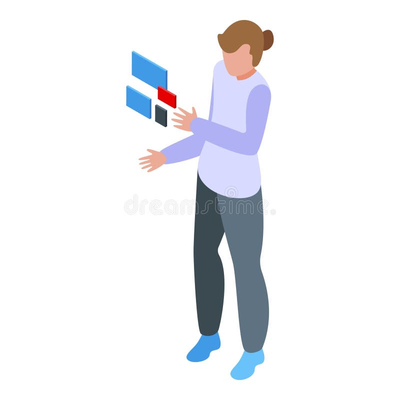 Software Developer Building Application Using Agile Methodology Stock ...