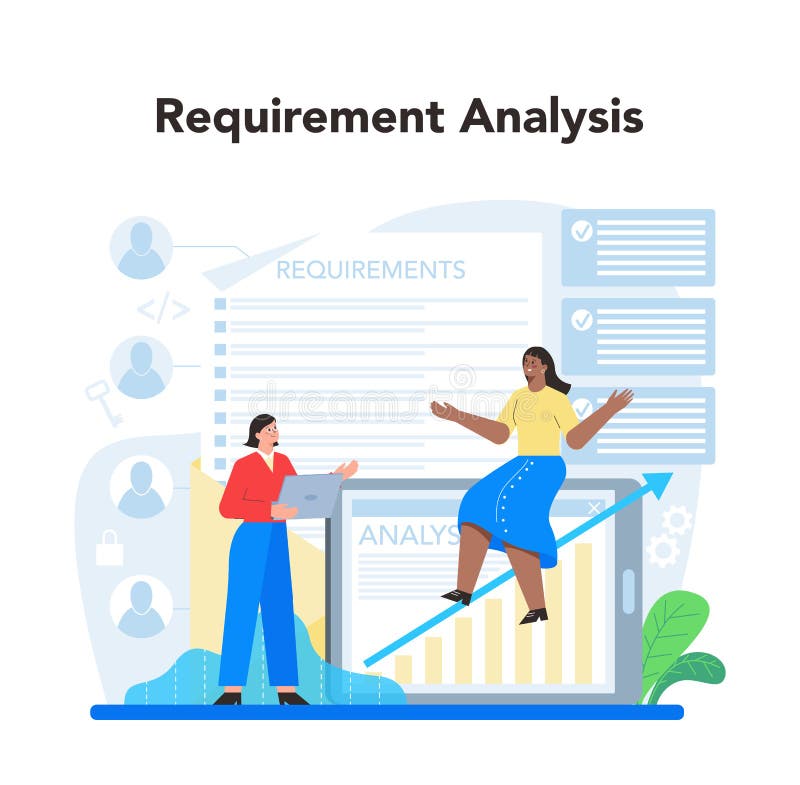 Software Developer Online Service Or Platform Idea Of Programming Stock Vector Illustration