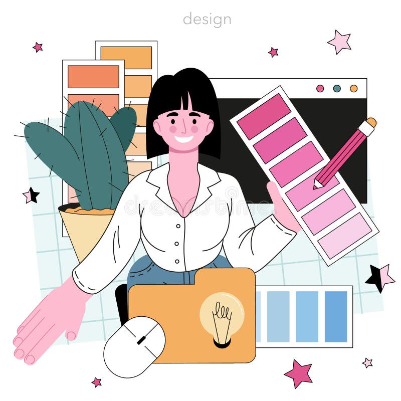 Software Developer Web Banner or Landing Page. Idea of Programming ...