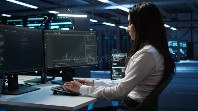 Software Developer in Data Center Ensuring System Can Handle Networking ...