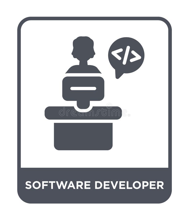 Software Developer Silhouette Stock Illustrations – 533 Software ...