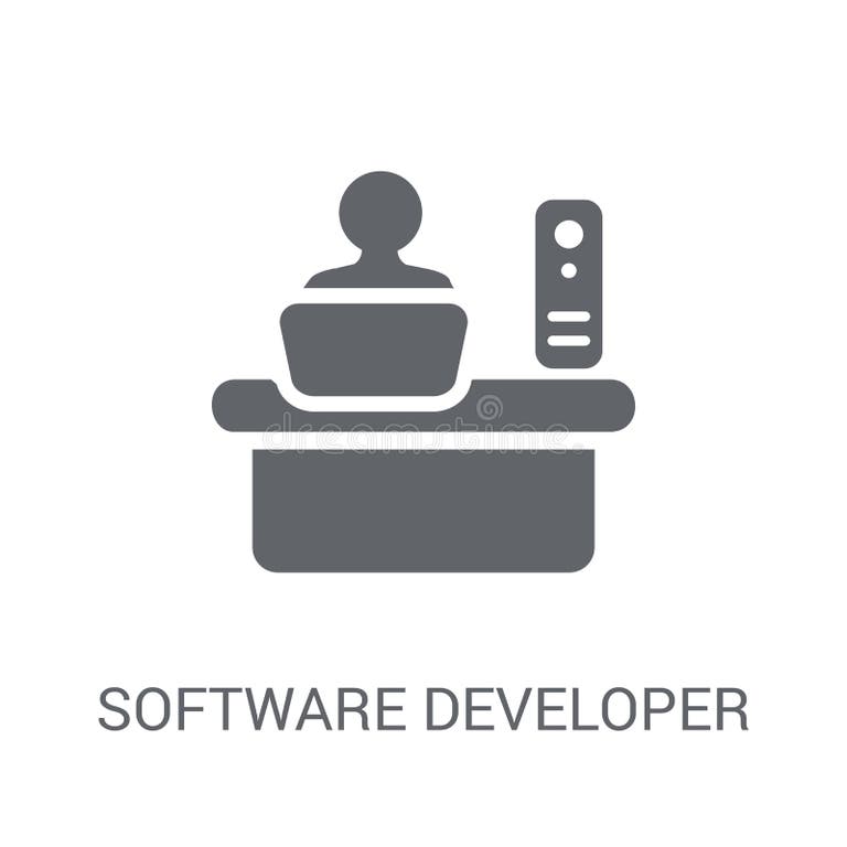 Software Developer Icon. Trendy Software Developer Logo Concept Stock ...