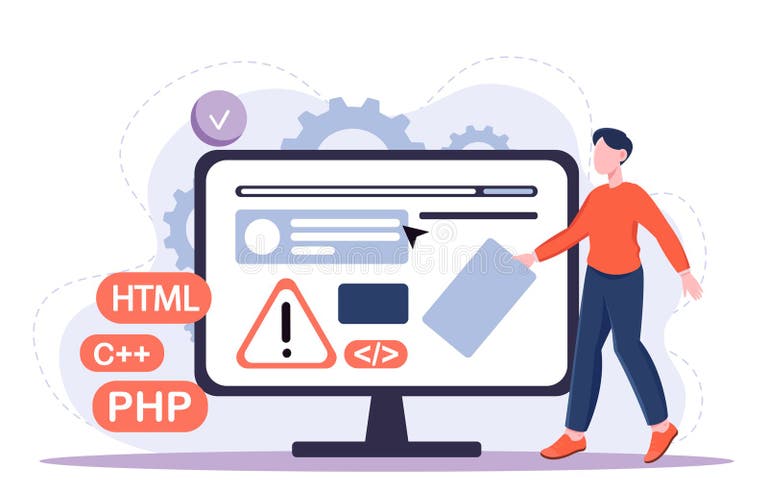 Backend Programmer Stock Illustrations – 1,483 Backend Programmer Stock ...