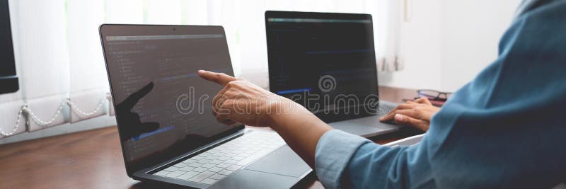 Software Developer or Programmer Working Data Debugging Improvement ... Software Developer or Programmer Working Data Debugging Improvement ...