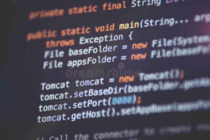 Software Developer Programming Code. Abstract Computer Script Code ... Software Developer Programming Code. Abstract Computer Script Code ...
