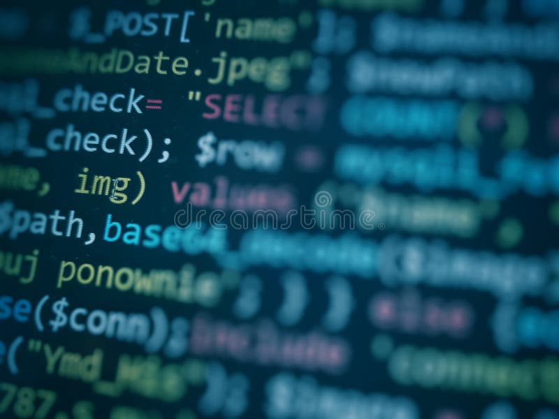 Software Developer Programming Code Abstract Computer Script Code Stock Image Image Of Code 8896