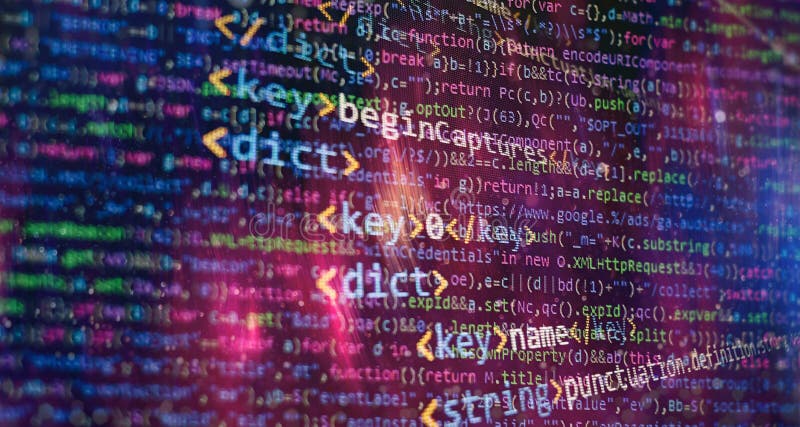Software Developer Programming Code Abstract Computer Script Coding