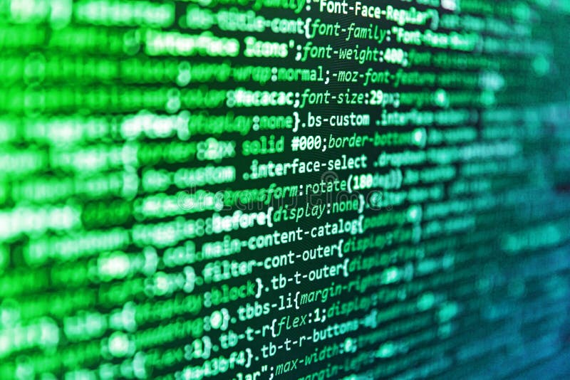 Software Abstract Background. Binary Digits Code Editing. Abstract ...