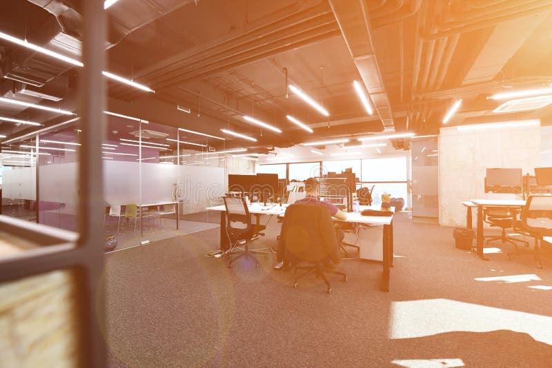 Software Developers Working at Office Stock Image - Image of creative ...