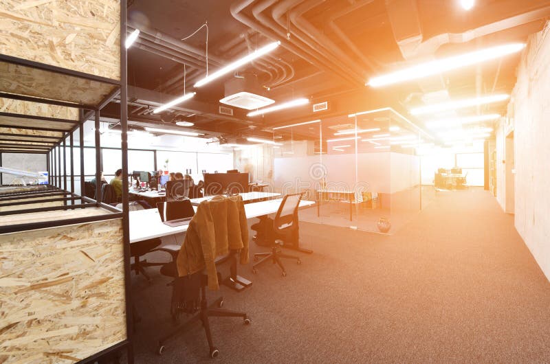 Software Developers Working at Office Stock Photo - Image of bright ...