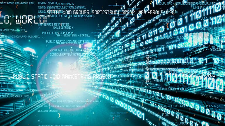 Software Development, Application Programming Code and Tacit Computer Coding Stock Photo - Image ...