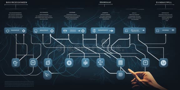 Software Development Branching Strategy Process Workflow with Flowchart ...