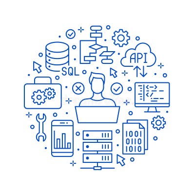 Programming Language Icons Stock Illustrations – 1,757 Programming ...