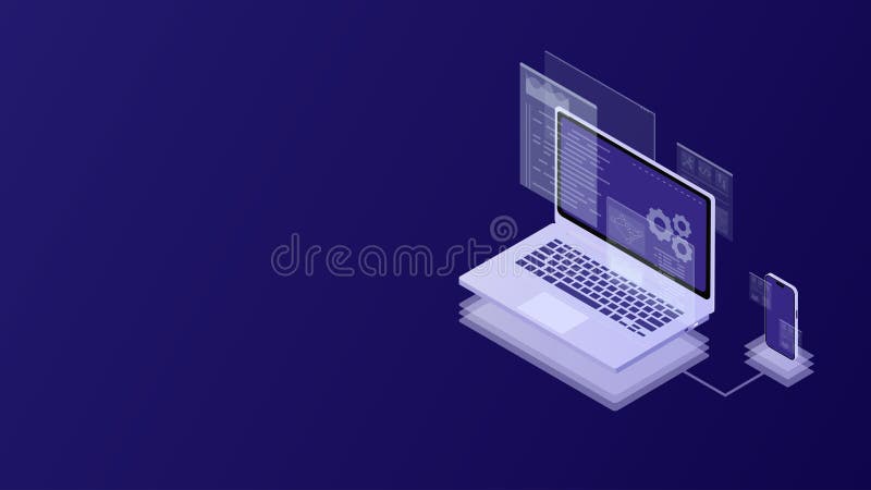 Software Development and Code Testing UI for Mobile and Computer on ...