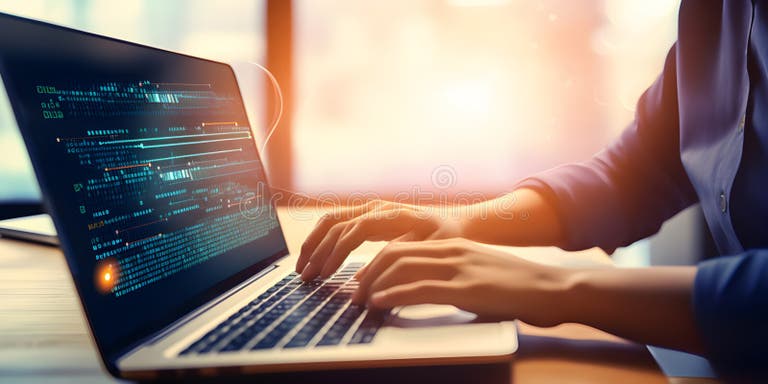 Software Development Concept. Coding Programmer, Software Engineer ...