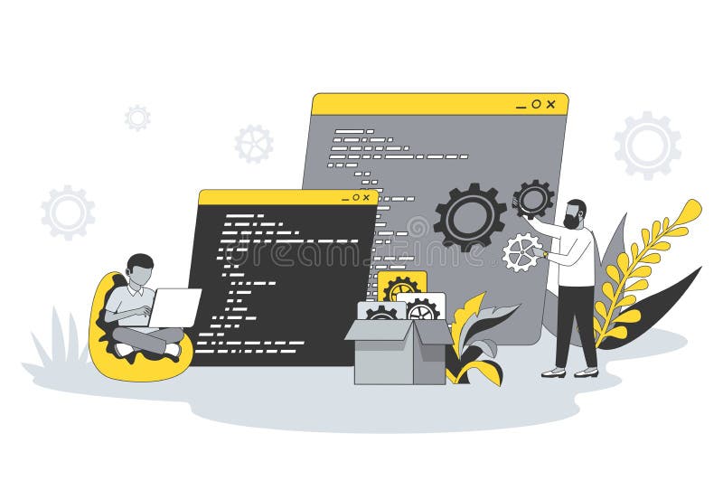 Developing Programs Stock Illustrations – 204 Developing Programs Stock ...