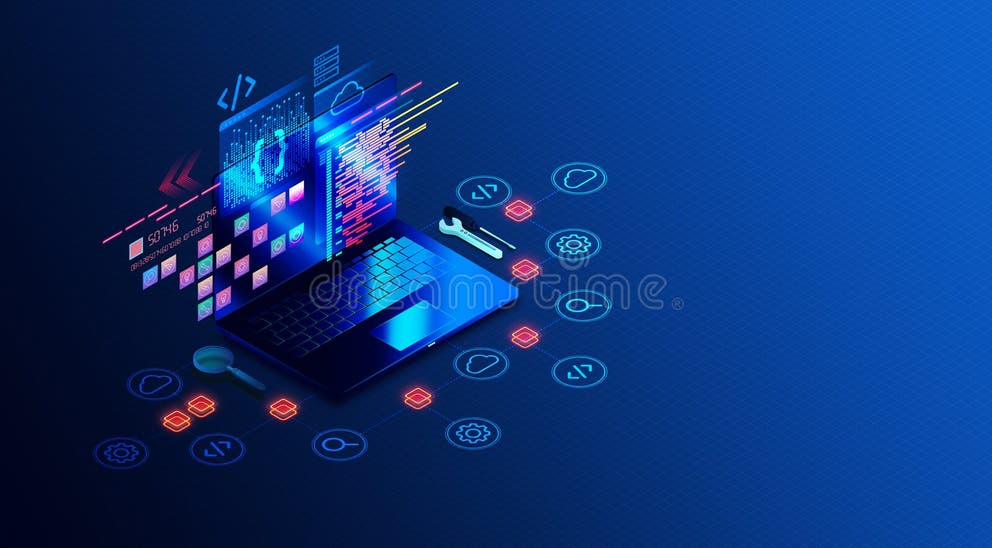 Software Development Kit and Application Programming Interface Concept ...