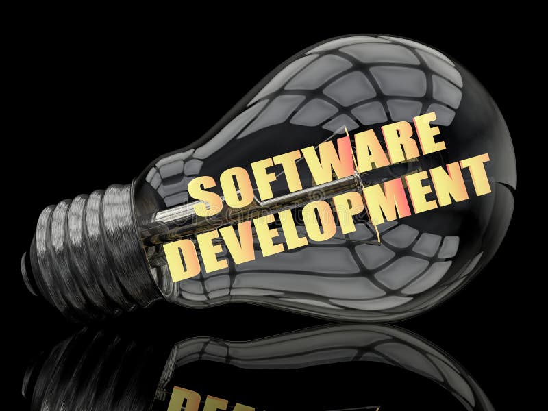 Software Development stock illustration. Illustration of network ...