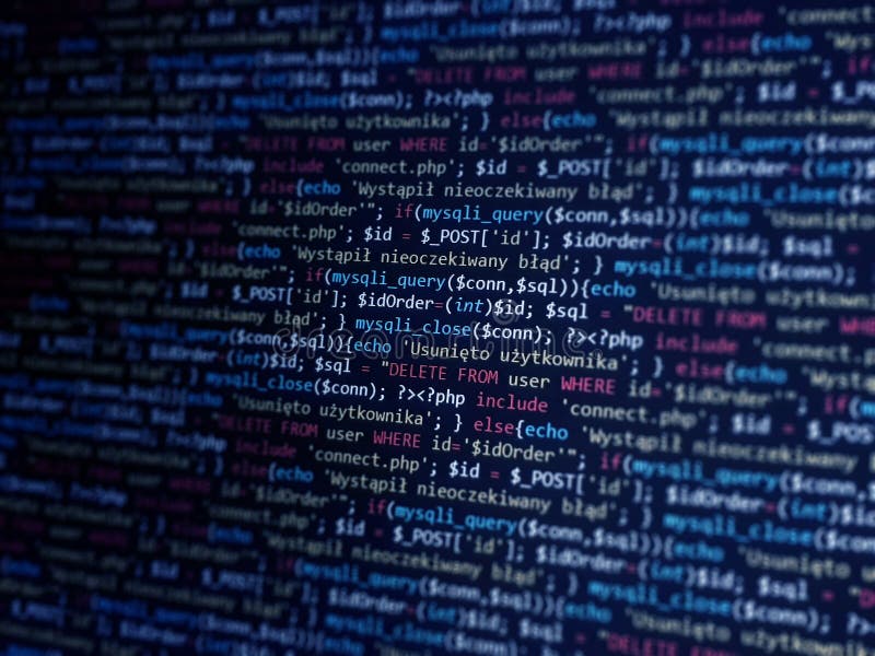 Web Development Code Cssless Styles Preprocessor Script Lines Editorial Photography Image Of