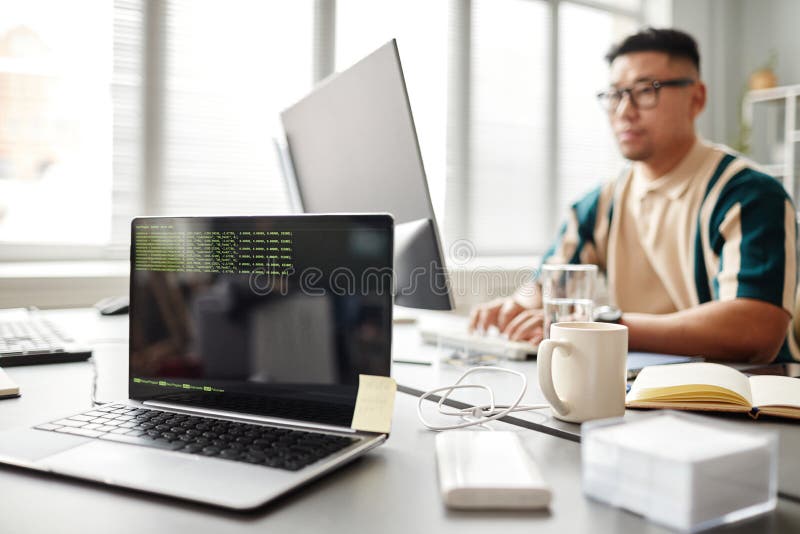 Software Development Office Stock Image - Image of code, asian: 247429589