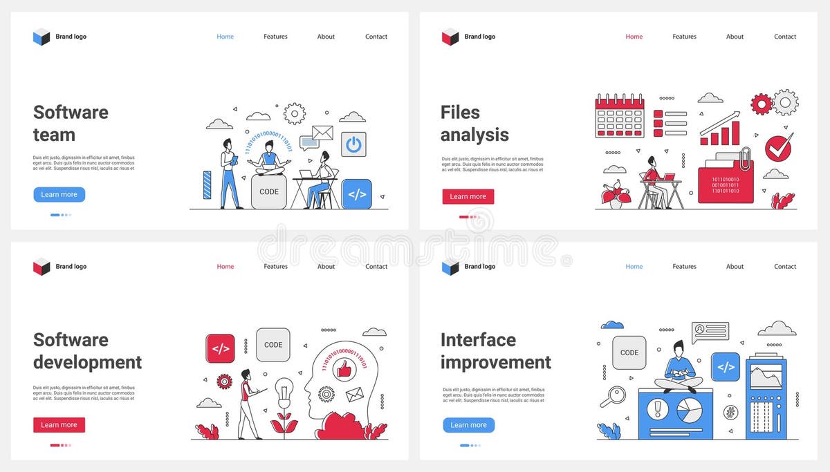 Coders Banner Stock Illustrations – 46 Coders Banner Stock ...