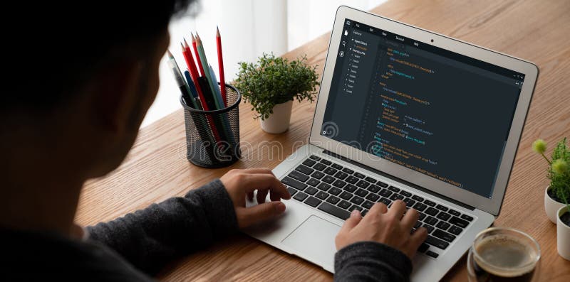 Software Development Programming on Computer Screen for Modish ... Software Development Programming on Computer Screen for Modish ...
