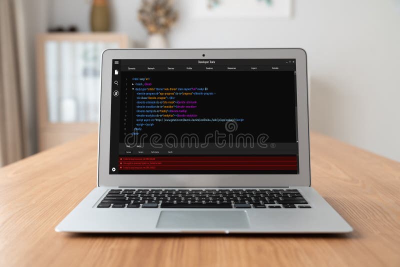Software Development Programming On Computer Screen For Modish 3148